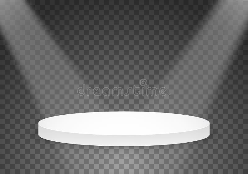 Vector Victory Platform Template. 3D Realistic Vector Winner Stage ...