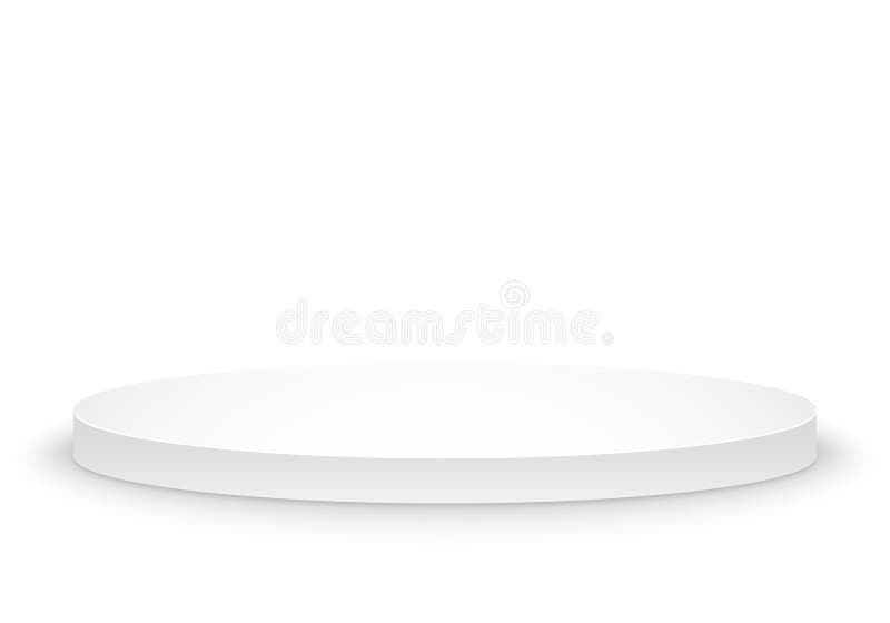 Vector Victory Platform Template. 3D Realistic Vector Winner Stage ...