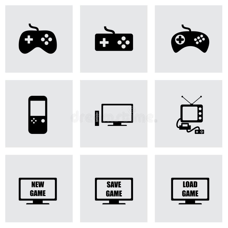 Vector Video Equipment Icon Set Stock Vector - Illustration of digital ...
