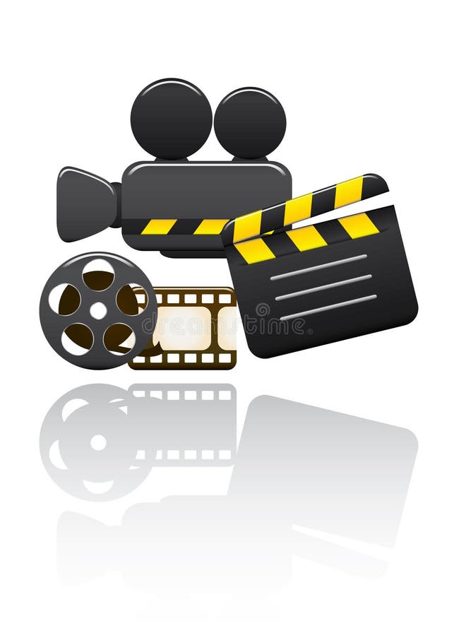 Vector Video Set Royalty Free Stock Photos - Image: 6869278