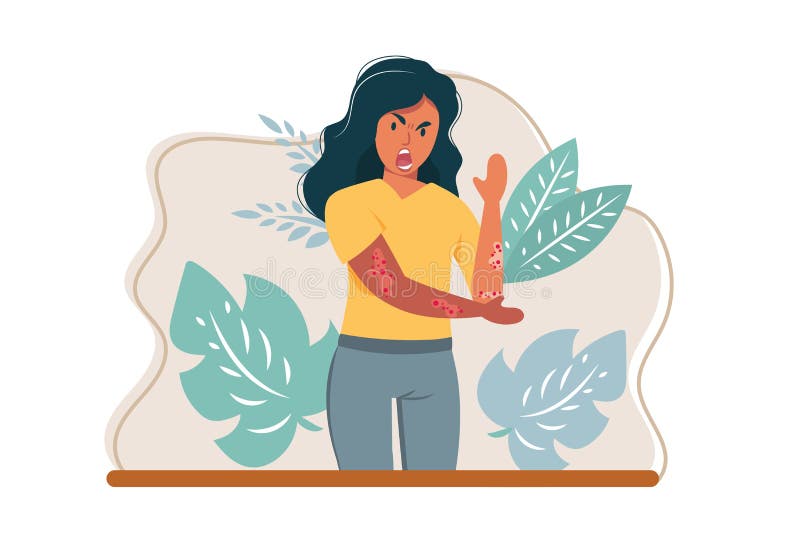 Itching Person Skin Stock Illustrations – 240 Itching Person Skin Stock ...