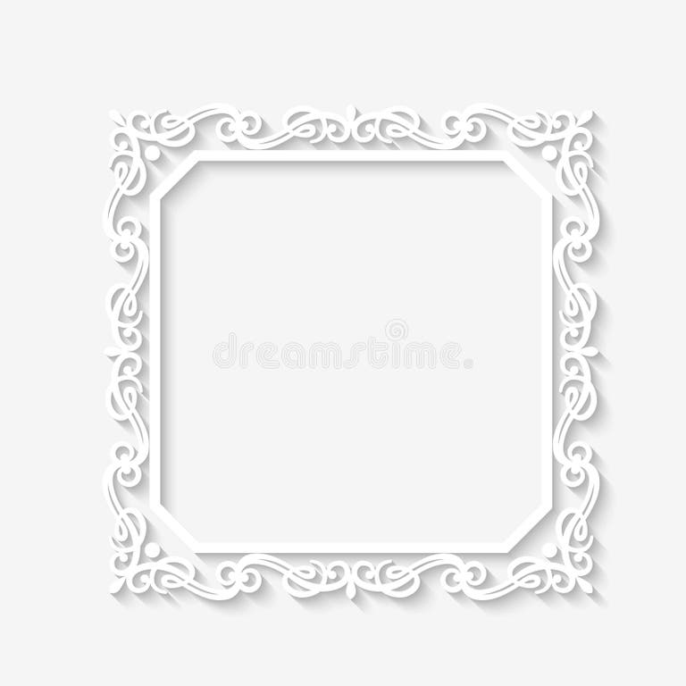 Baroque Square Frame Stock Illustrations – 13,639 Baroque Square Frame ...