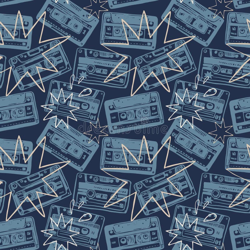 Vintage Music Drawing Stock Illustrations – 22,313 Vintage Music ...