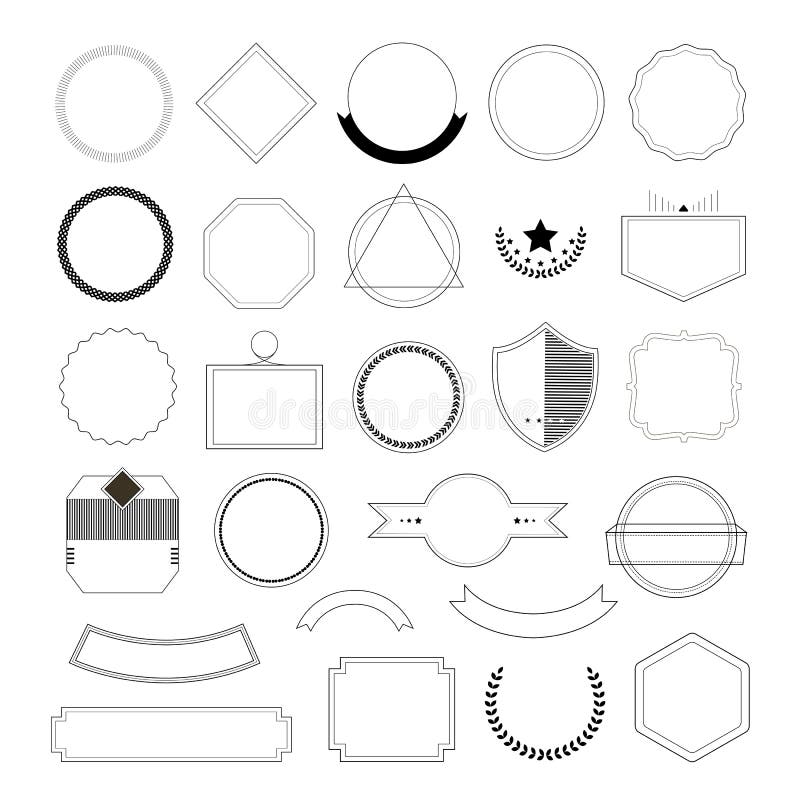 Vector vintage frame stock vector. Illustration of creative - 73181493