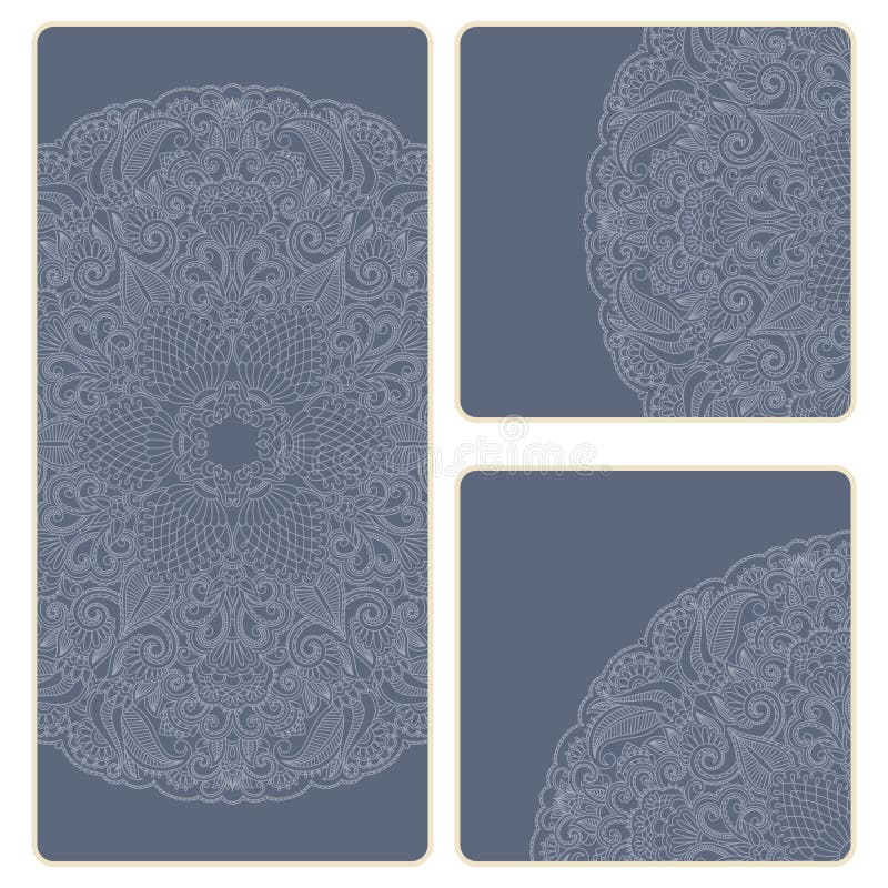 Playing Card Back Designs stock vector. Illustration of abstract - 41643250