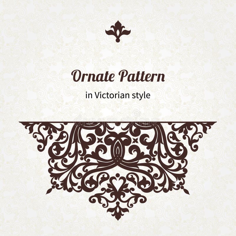 Scroll Work Pattern Stock Illustrations – 1,152 Scroll Work Pattern ...