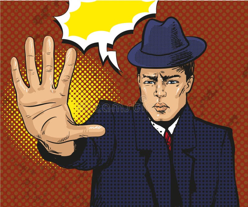 Man Showing Stop Gesture Stock Illustrations – 1,190 Man Showing Stop ... Man Showing Stop Gesture Stock Illustrations – 1,190 Man Showing Stop ...