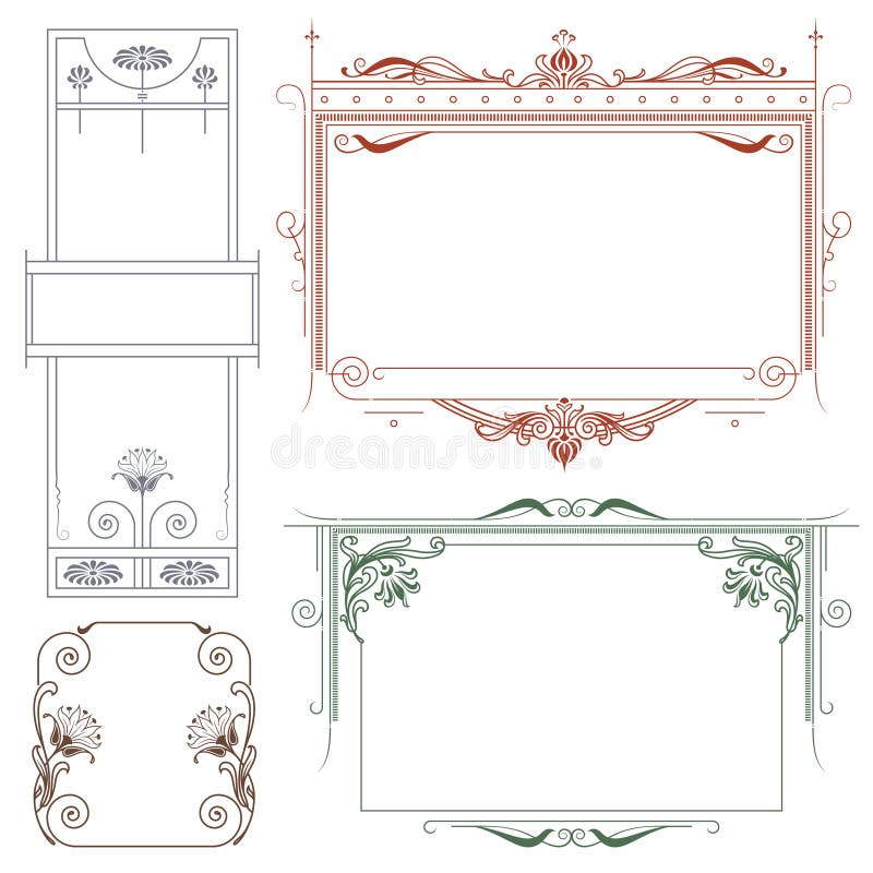 Vector Vintage Style Labels and Tags on Different Versions Stock Vector ...