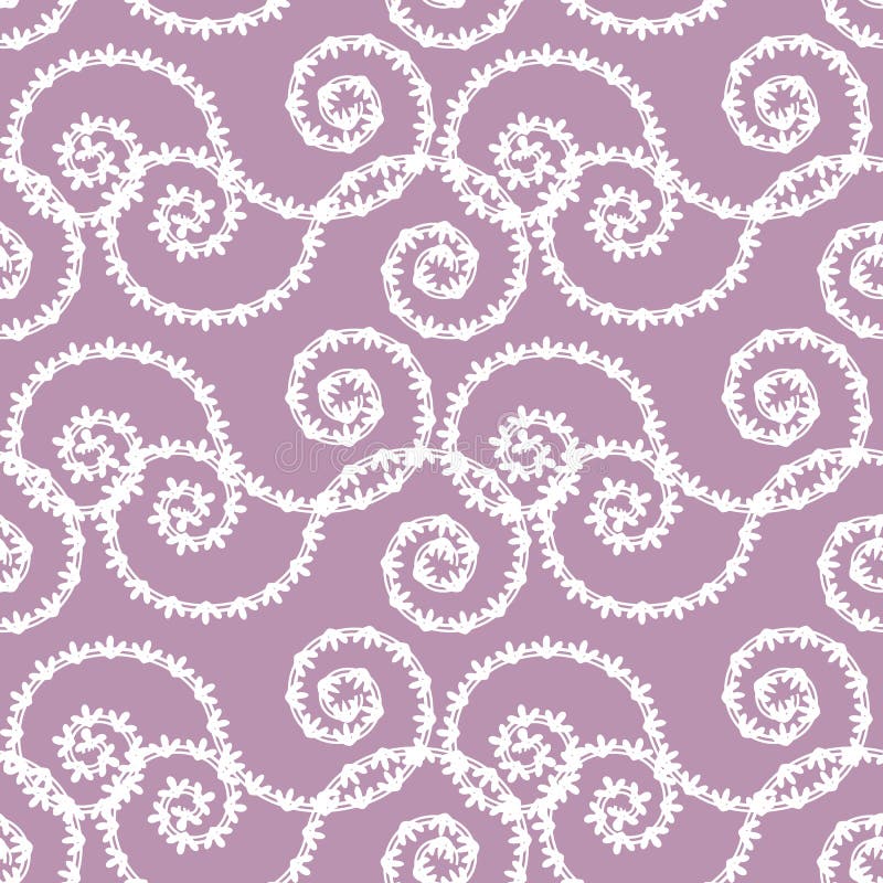 Vector Vintage Twist Line Pattern Stock Illustration - Illustration of ...