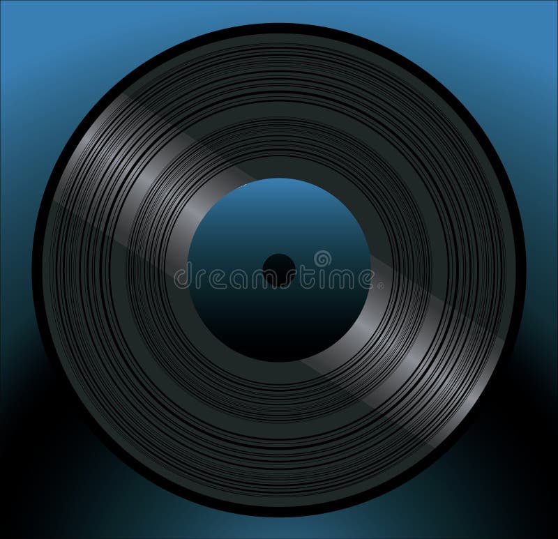 Vector vinyl stock vector. Illustration of plastic, media - 10431908