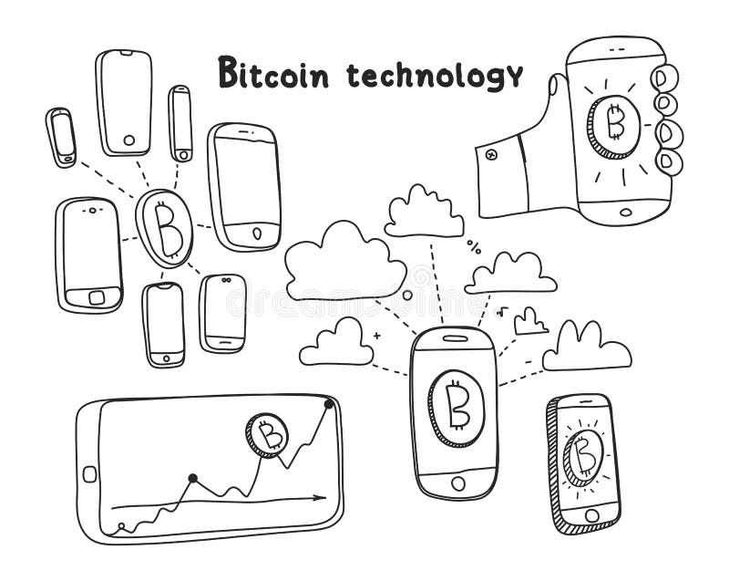 Blockchain Doodle Stock Illustrations – 573 Blockchain Doodle Stock ...