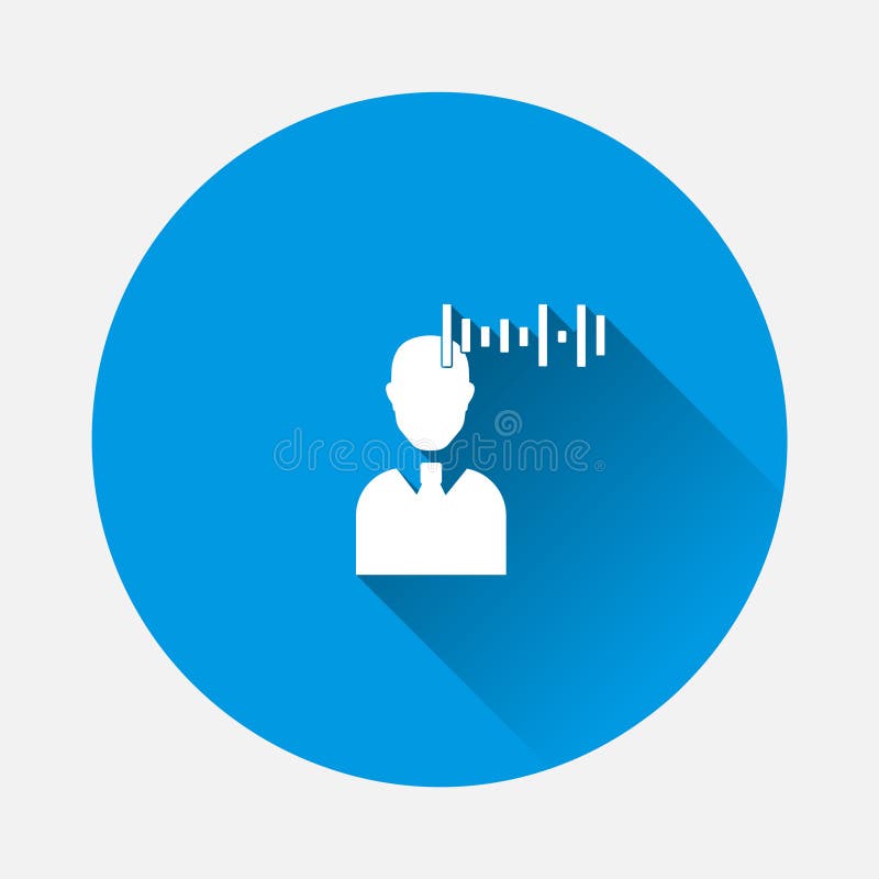 Vector Voice Recognition Icon. User Illustration and Voice Message Icon ... Vector Voice Recognition Icon. User Illustration and Voice Message Icon ...