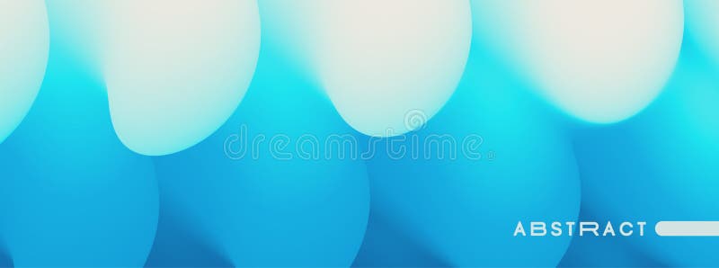 Vector Volume Background with Color Gradients. 3d Abstract Illustration ...