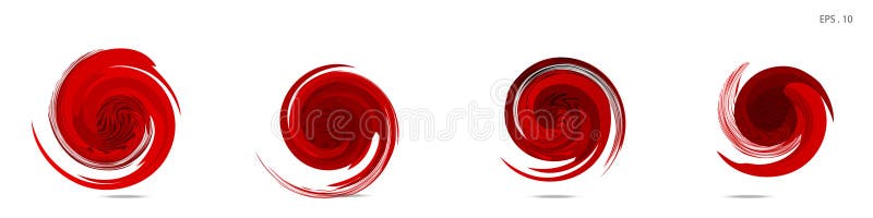 Vector Vortex with a White Background Stock Vector - Illustration of ...