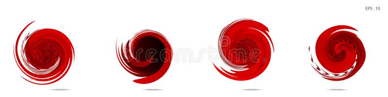 Vector Vortex with a White Background Stock Vector - Illustration of ...