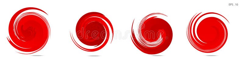 Vector Vortex with a White Background Stock Vector - Illustration of ...