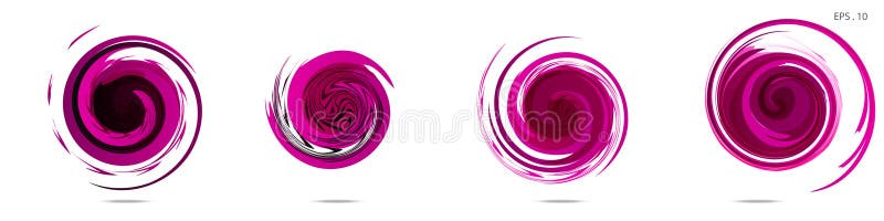 Vector Vortex with a White Background Stock Vector - Illustration of ...