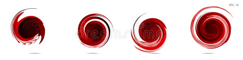 Vector Vortex with a White Background Stock Vector - Illustration of ...