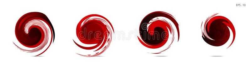 Vector Vortex with a White Background Stock Vector - Illustration of ...