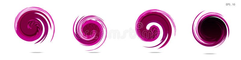 Vector Vortex with a White Background Stock Vector - Illustration of ...