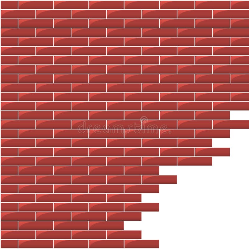 Vector Wall stock vector. Illustration of pieces, space - 12907640