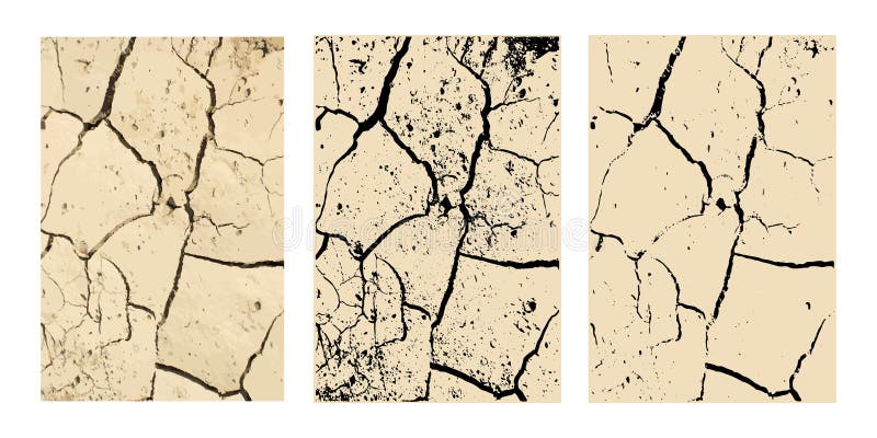 Vector Wall Cracks or Fracture Surface Effect Stock Vector ...