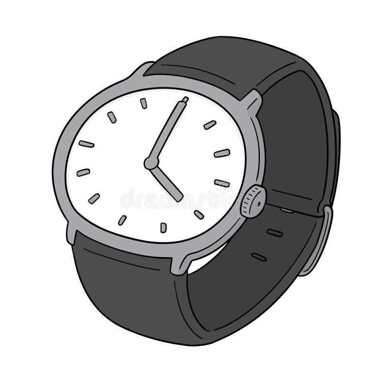 Wrist Watch Sketch Stock Illustrations – 926 Wrist Watch Sketch Stock ...