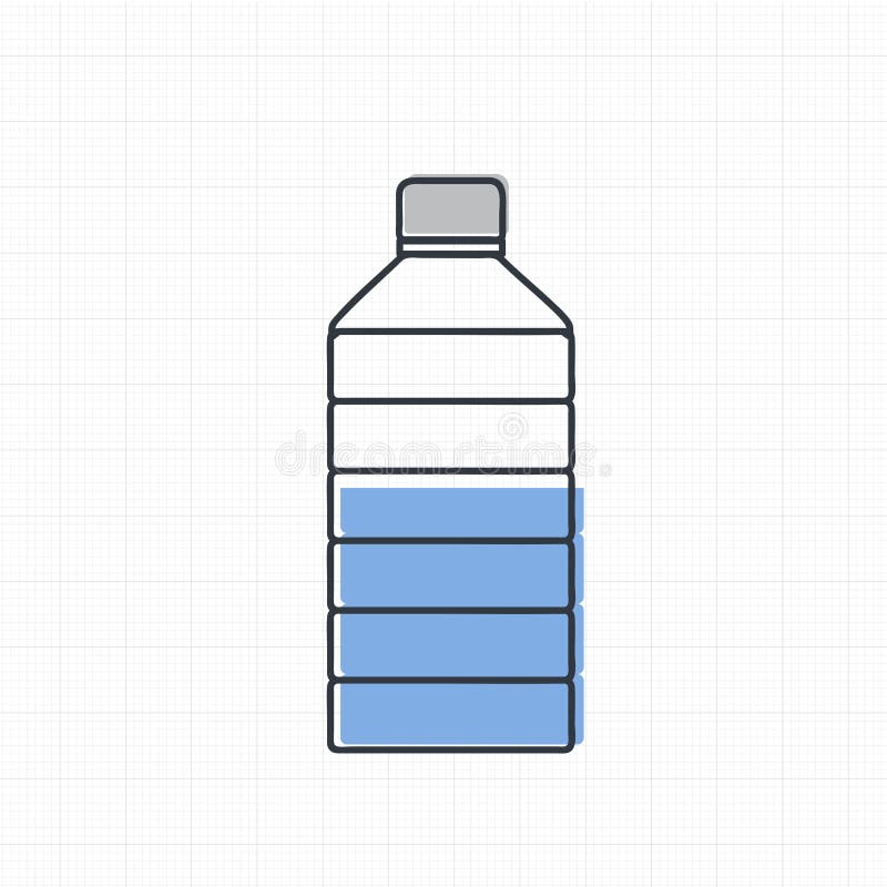 Vector of Water Container Icon Illustration Stock Vector - Illustration ...