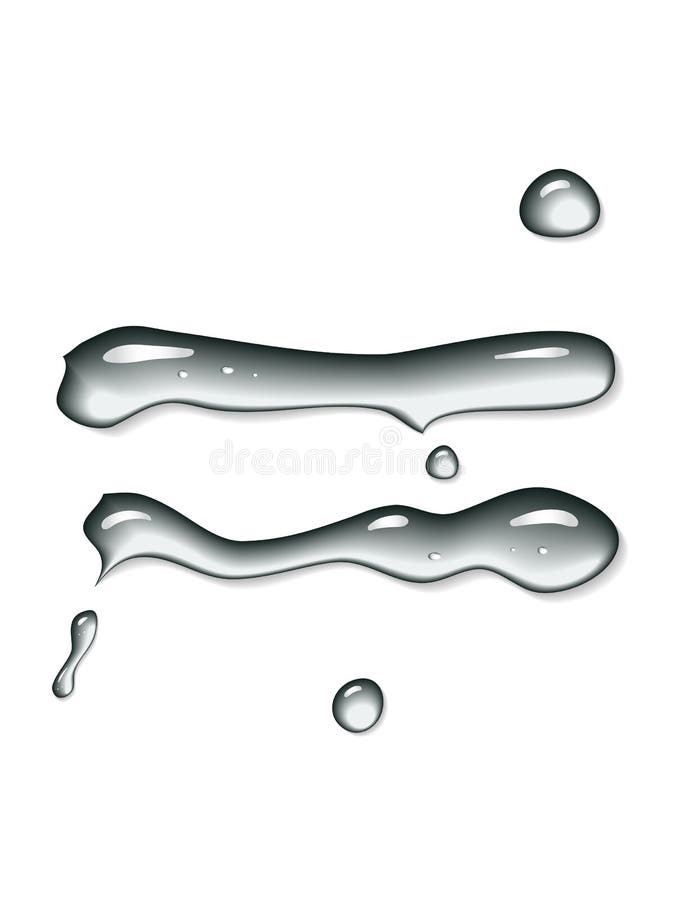 Vector Water Equals Sign - Water Font Stock Vector - Illustration of ...