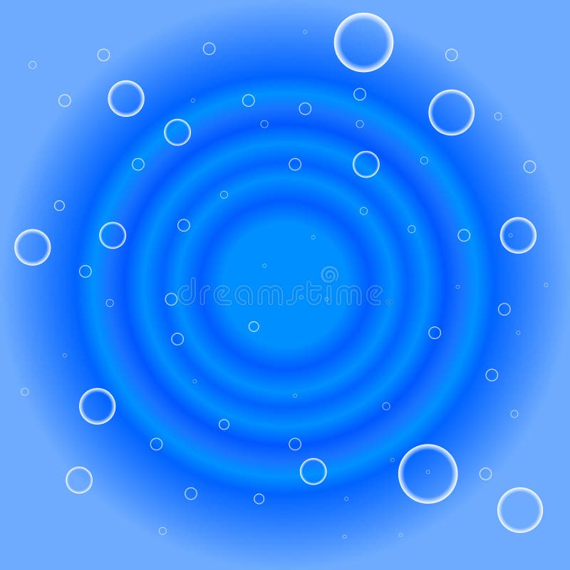 Vector water frame stock vector. Illustration of concept - 27635589