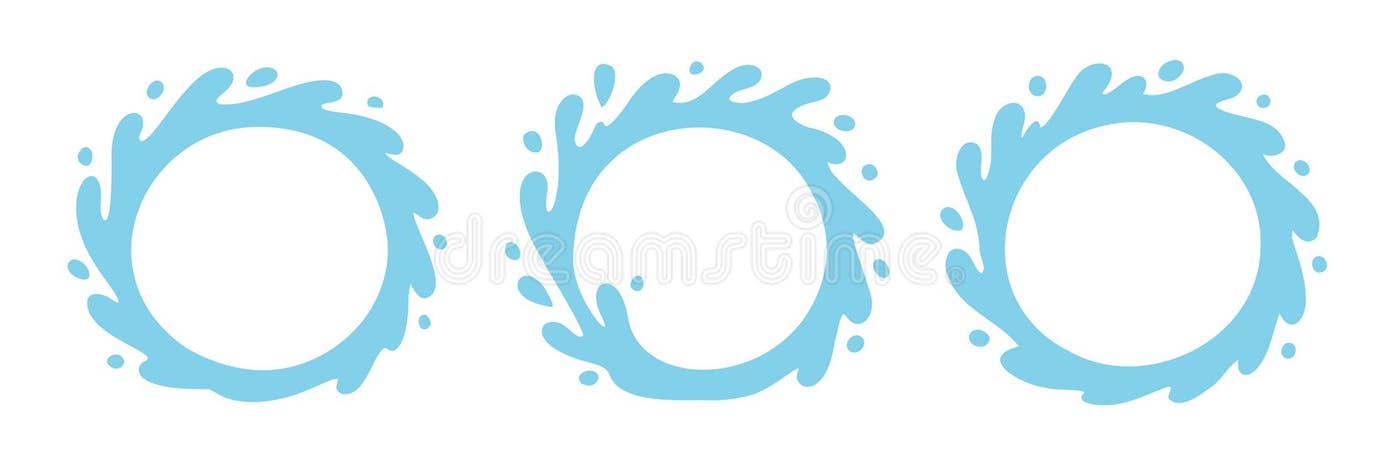 Round Water Vector Logo Stock Illustrations – 22,856 Round Water Vector ...