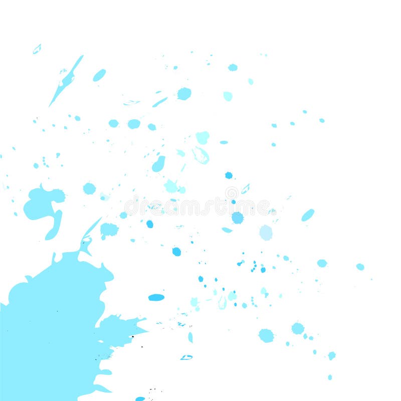 Vector Watercolor Splash Texture Background Isolated. Hand-drawn Blob ...