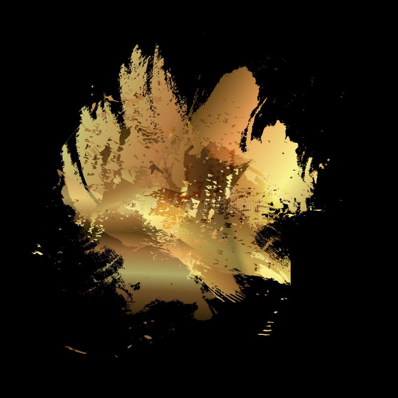 Vector Watercolor Splash Texture Background Isolated. Hand-drawn Blob ...