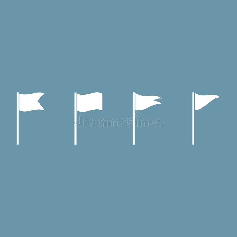 Vector Waving Flags and Banners for Icons, Presentations, Web Pages ...