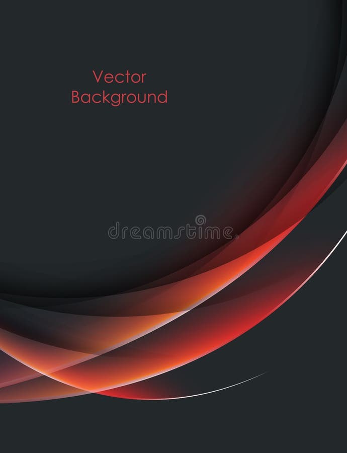 Vector Wavy Design Elements Stock Vector - Illustration of flowing ...