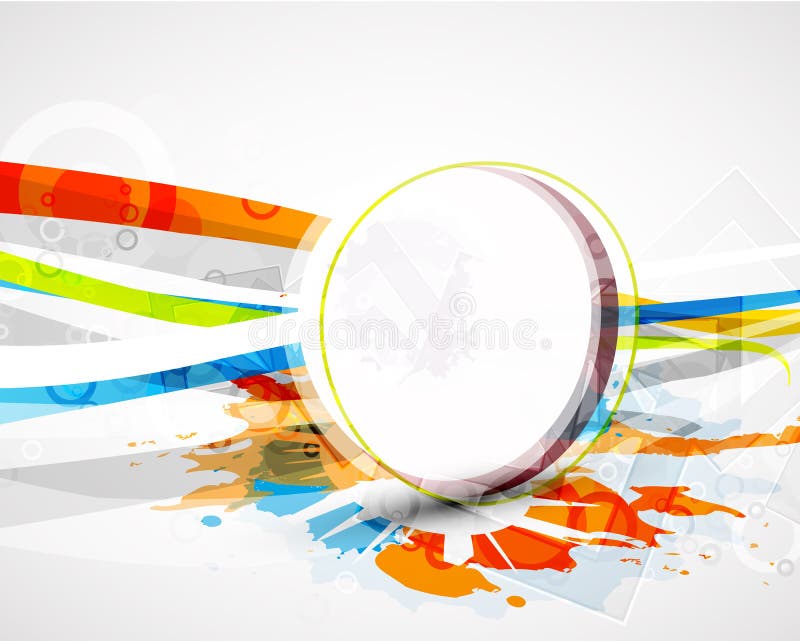 Abstract Grunge Circles. Education Background Stock Vector ...