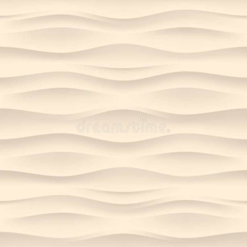 Vector Wavy Seamless Pattern Stock Vector - Illustration of backdrop ...