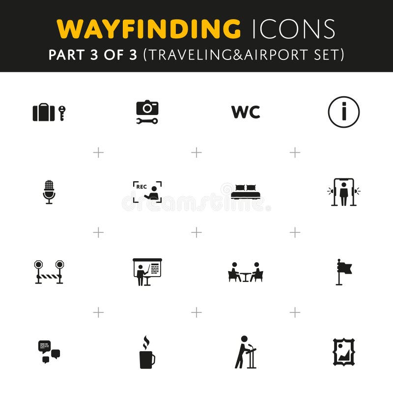 Wayfinding Icons Stock Illustrations – 1,203 Wayfinding Icons Stock ...