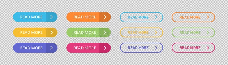 Vector Red Buttons Isolated. Blank Red Menu Button. Click Icon Vector ... Vector Red Buttons Isolated. Blank Red Menu Button. Click Icon Vector ...