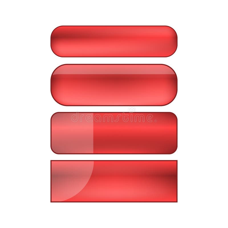 Vector web buttons set stock illustration. Illustration of abstract ...