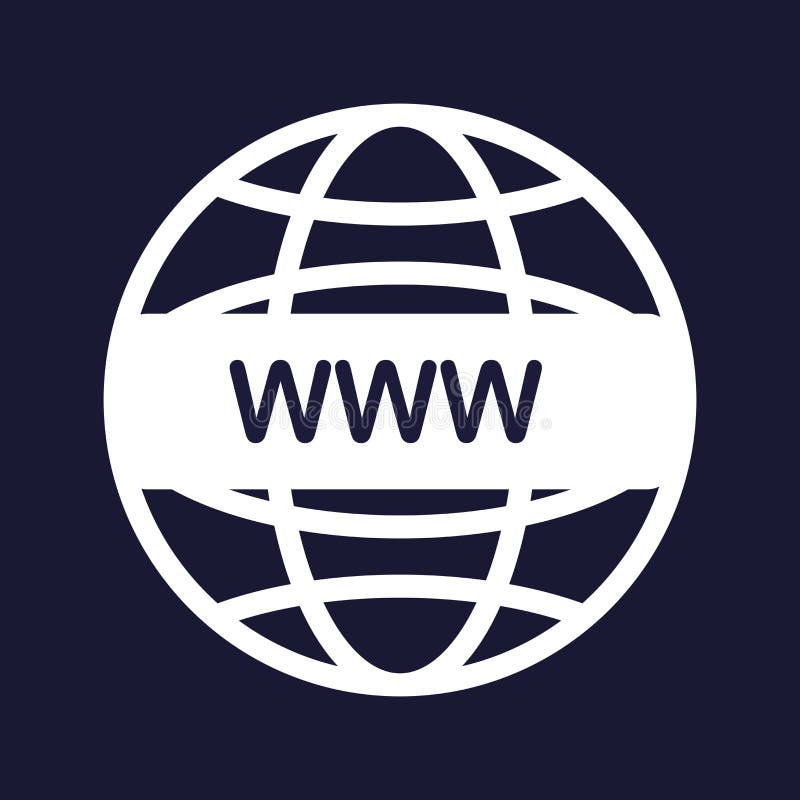World Wide Web Icon Vector Stock Illustrations – 6,796 World Wide Web ...