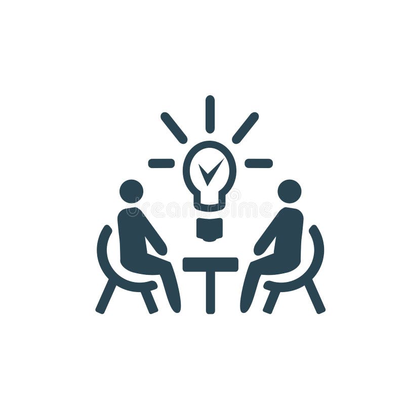 Vector Web Icons, Business, Teamwork, Training and Presentation. Stock ...