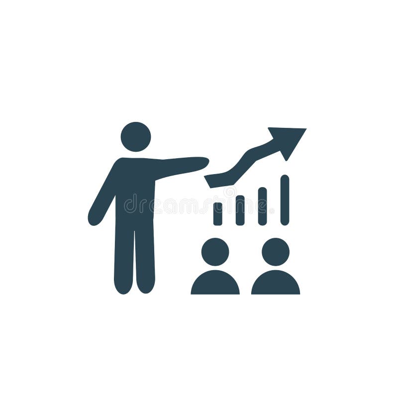 Vector Web Icons, Business, Teamwork, Training and Presentation. Stock ...