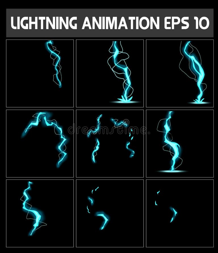 Lightning Sprite Stock Illustrations – 307 Lightning Sprite Stock ...