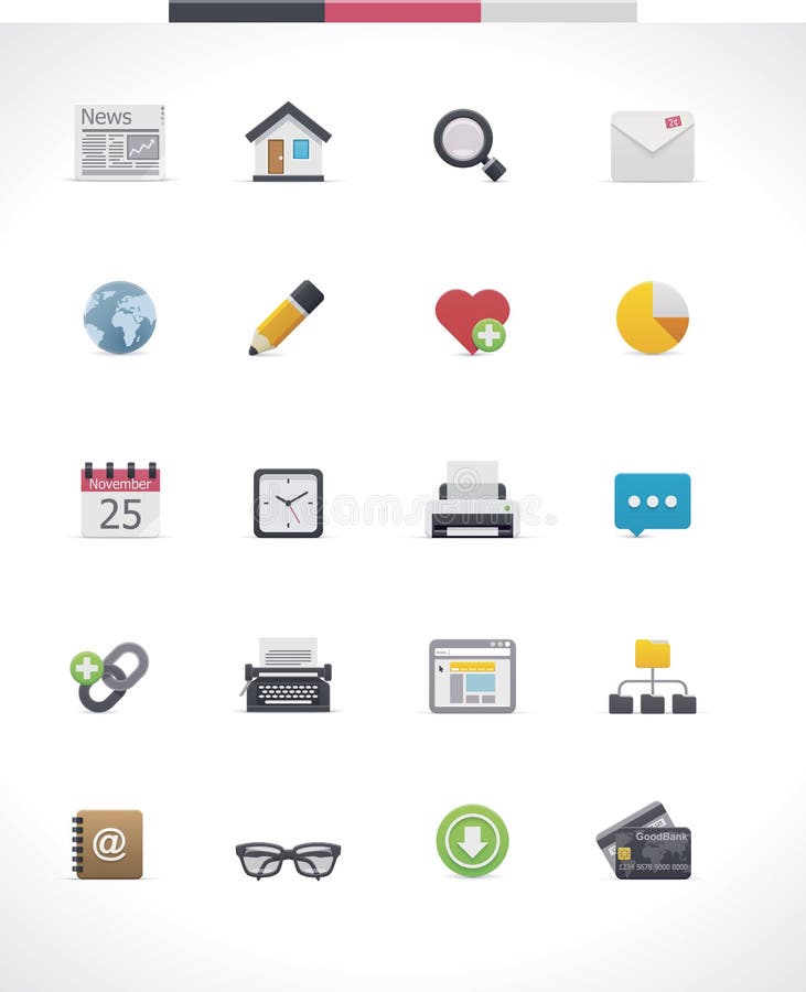 Generic Icon Set Stock Illustrations – 6,864 Generic Icon Set Stock ...