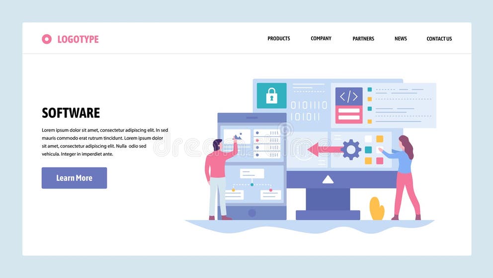 Coding Computer Stock Illustrations – 145,816 Coding Computer Stock Illustrations, Vectors ...