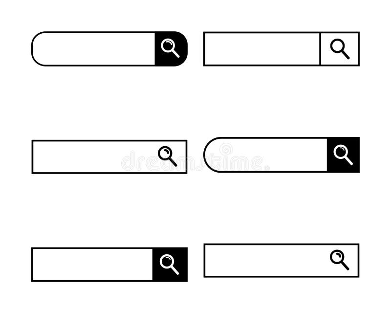 Vector Website Navigation Templates Button. Stock Illustration ...