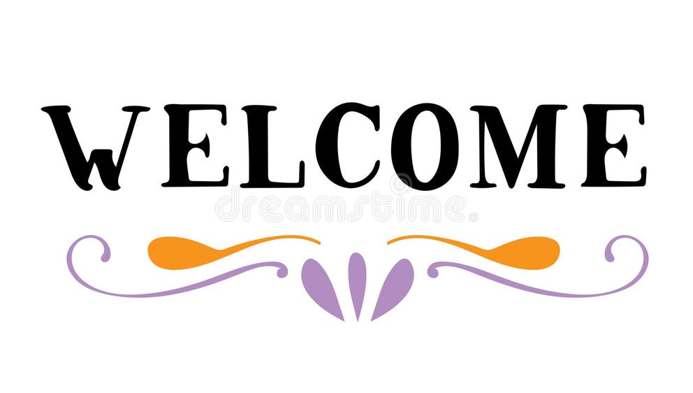 Welcom Sign Stock Illustrations – 150 Welcom Sign Stock Illustrations ...
