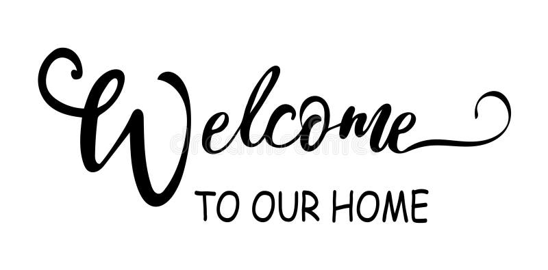 Vector welcome sign stock vector. Illustration of signage - 312035459