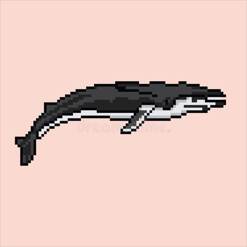 Pixel Whale Stock Illustrations – 188 Pixel Whale Stock Illustrations ...